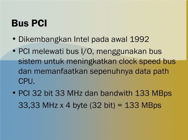 7. matherboard & sistem bus | PPT