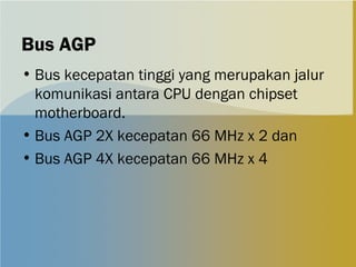 7. matherboard & sistem bus | PPT
