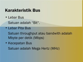7. matherboard & sistem bus | PPT