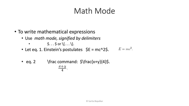 7 Math Mode In Latex 7-math-mode-in-latex