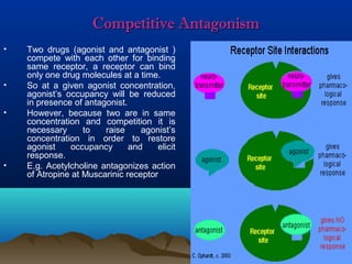 mechanism of drug action | PPT