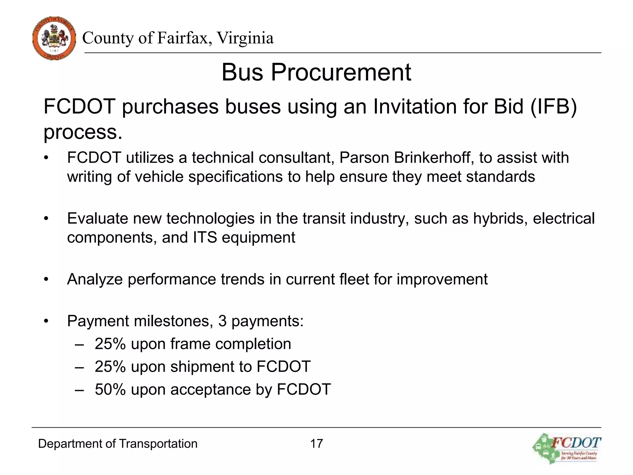 Heavy Duty and Medium Duty Transit Bus Analysis | PPTX