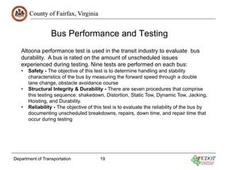 Heavy Duty and Medium Duty Transit Bus Analysis | PPTX