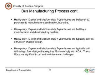Heavy Duty and Medium Duty Transit Bus Analysis | PPTX