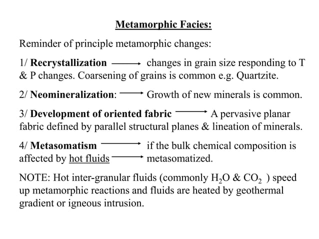 7-Metamorphic Facies.ppt