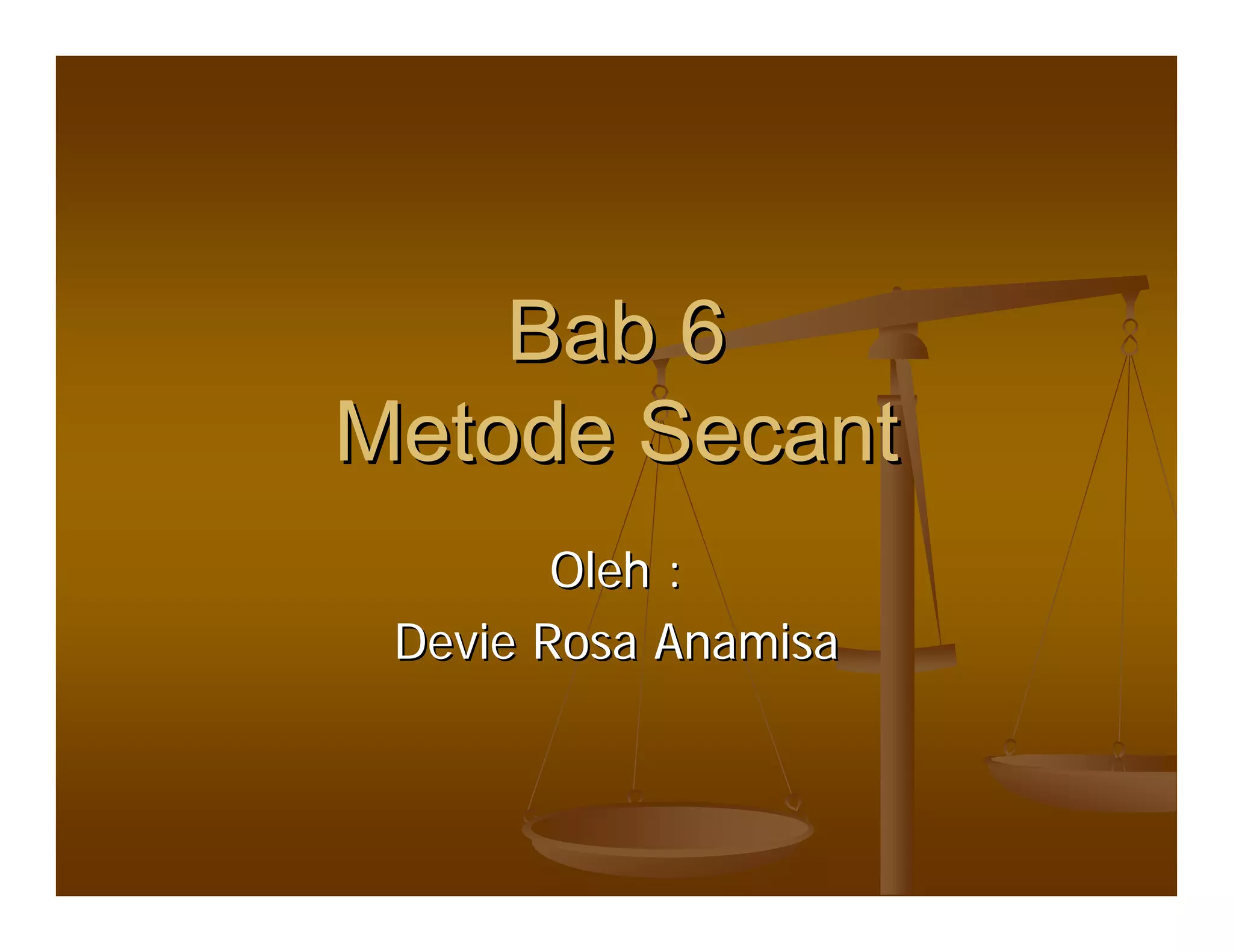 7 metode-secant | PDF