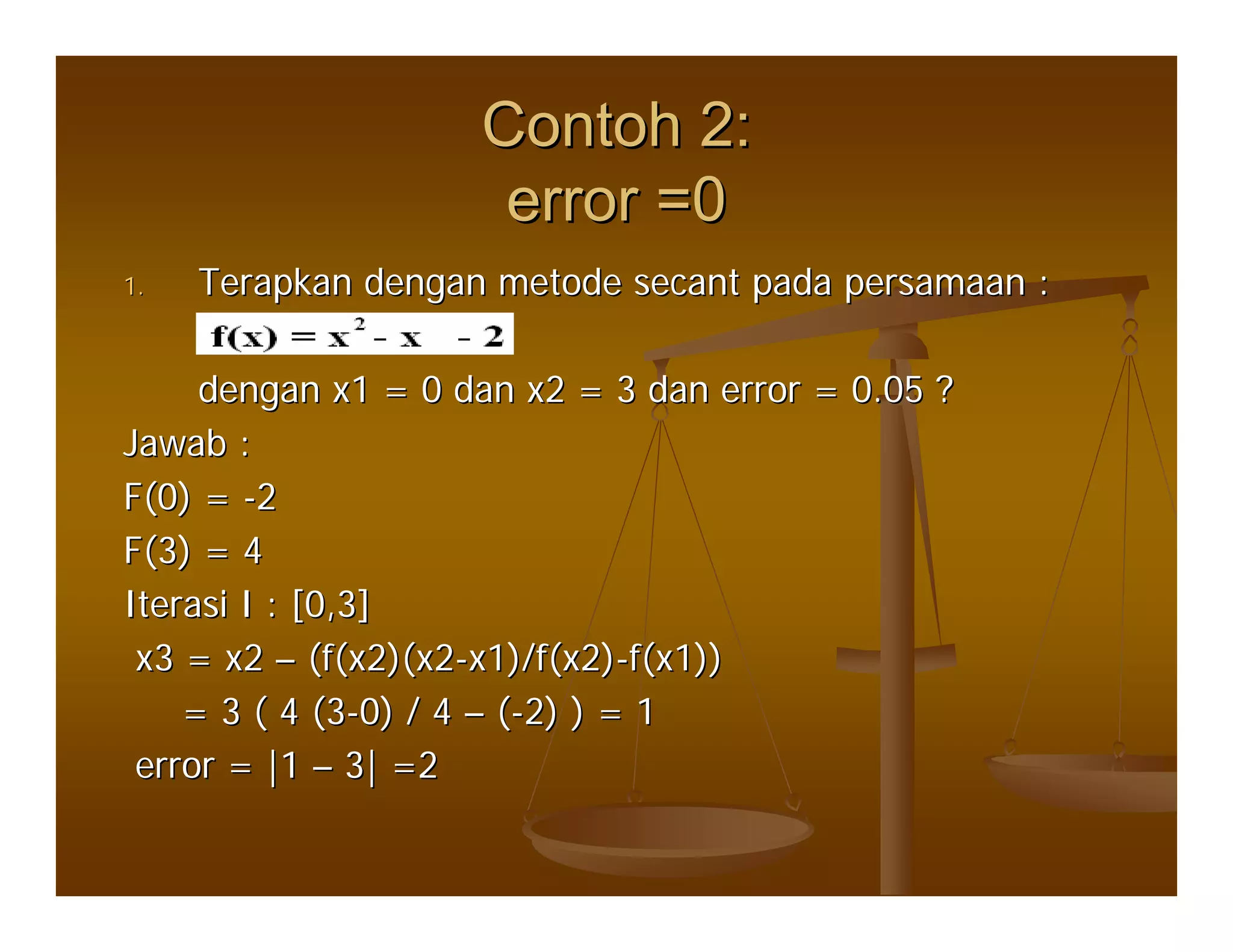 7 metode-secant | PDF