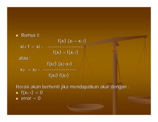 7 metode-secant | PDF