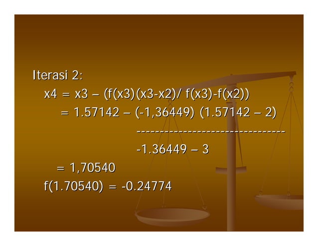 7 metode-secant | PDF | Physics | Science