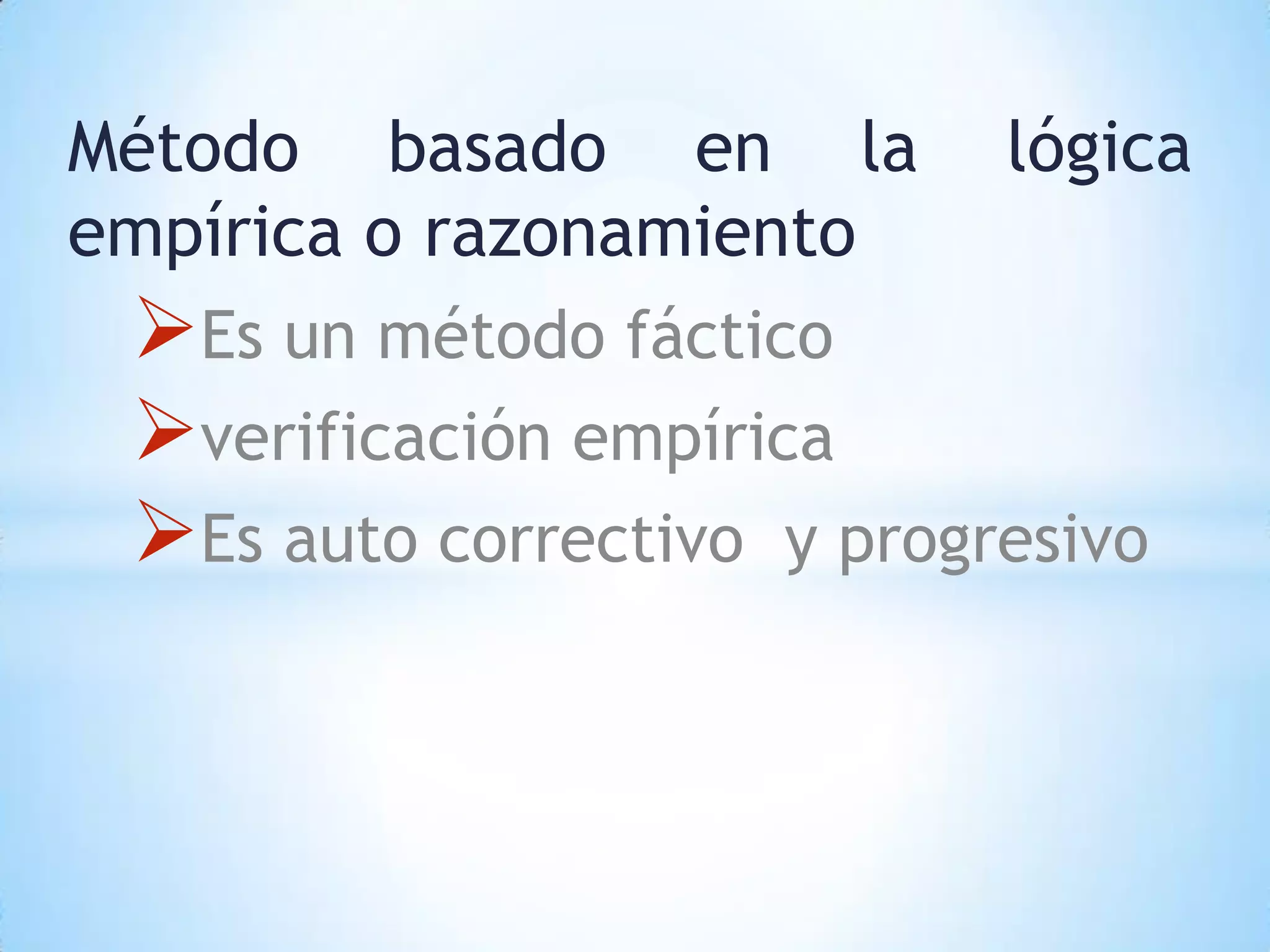 7. metodo empirico | PPT