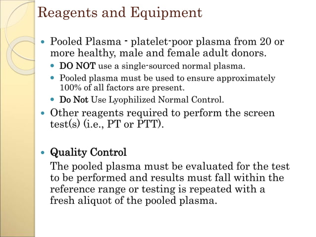 7 mixing-studies | PPT | Blood Disorders | Diseases and Conditions