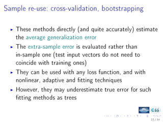 7 - Model Assessment and Selection | PDF