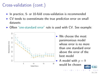 7 - Model Assessment and Selection | PDF