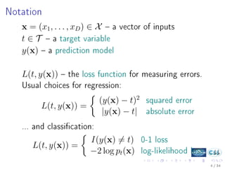 7 - Model Assessment and Selection | PDF