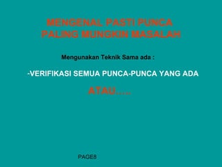 7. Modul 7 Teknik Analisis Punca Masalah KIK | PPT