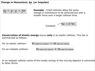 7 - Momentum & energy | PDF