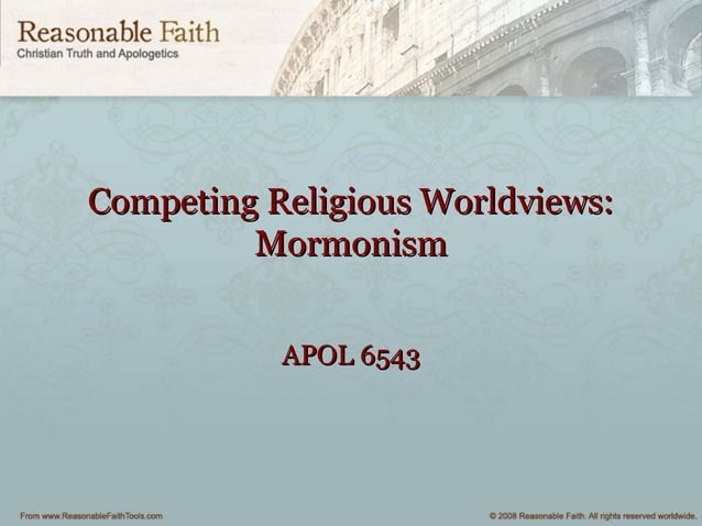 Mormonism | PPT