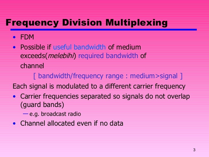 7 multiplexing