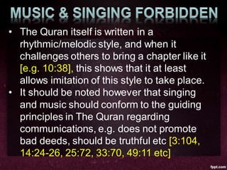 7. music and singing forbidden | PDF