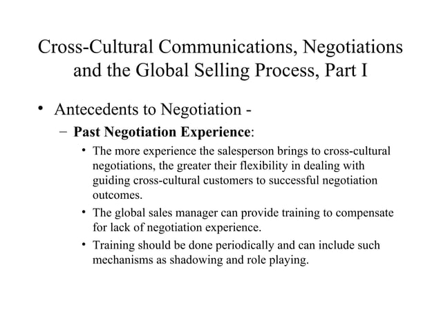 7 Negotiation | PPT