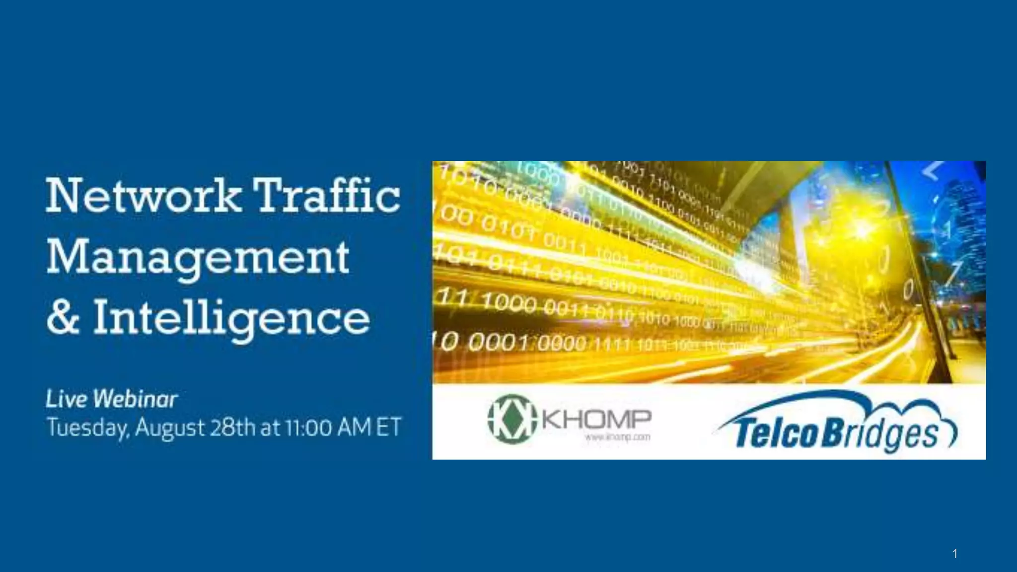 Network traffic management & Intelligence | PDF