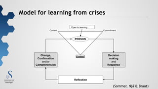 OECD Workshop: Learning from crises and fostering the continuous ...