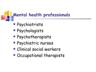 7 november-49 introduction to psychiatry | PPT
