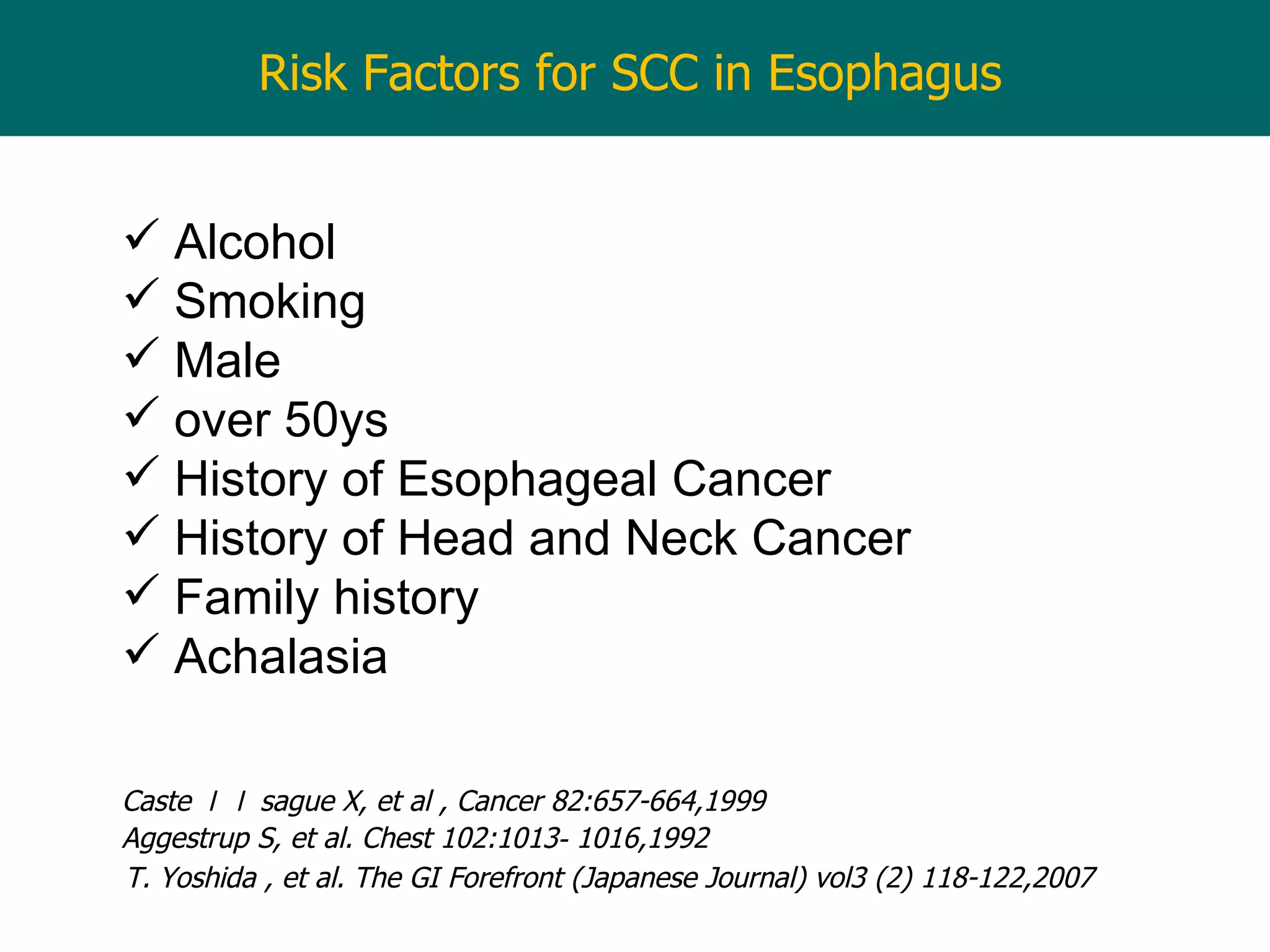 Endoscopy in Gastrointestinal Oncology - Slide 7 - I. Oda - Chromoscopy ...