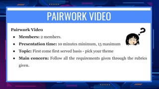 7 - PAIR PRESENTATION VIDEO BRIEFING.pptx