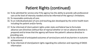 7 patient rights and responsibilities | PPT