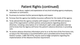 7 patient rights and responsibilities | PPT