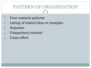 pattern of organization | PPT | Figure Skating | Sports