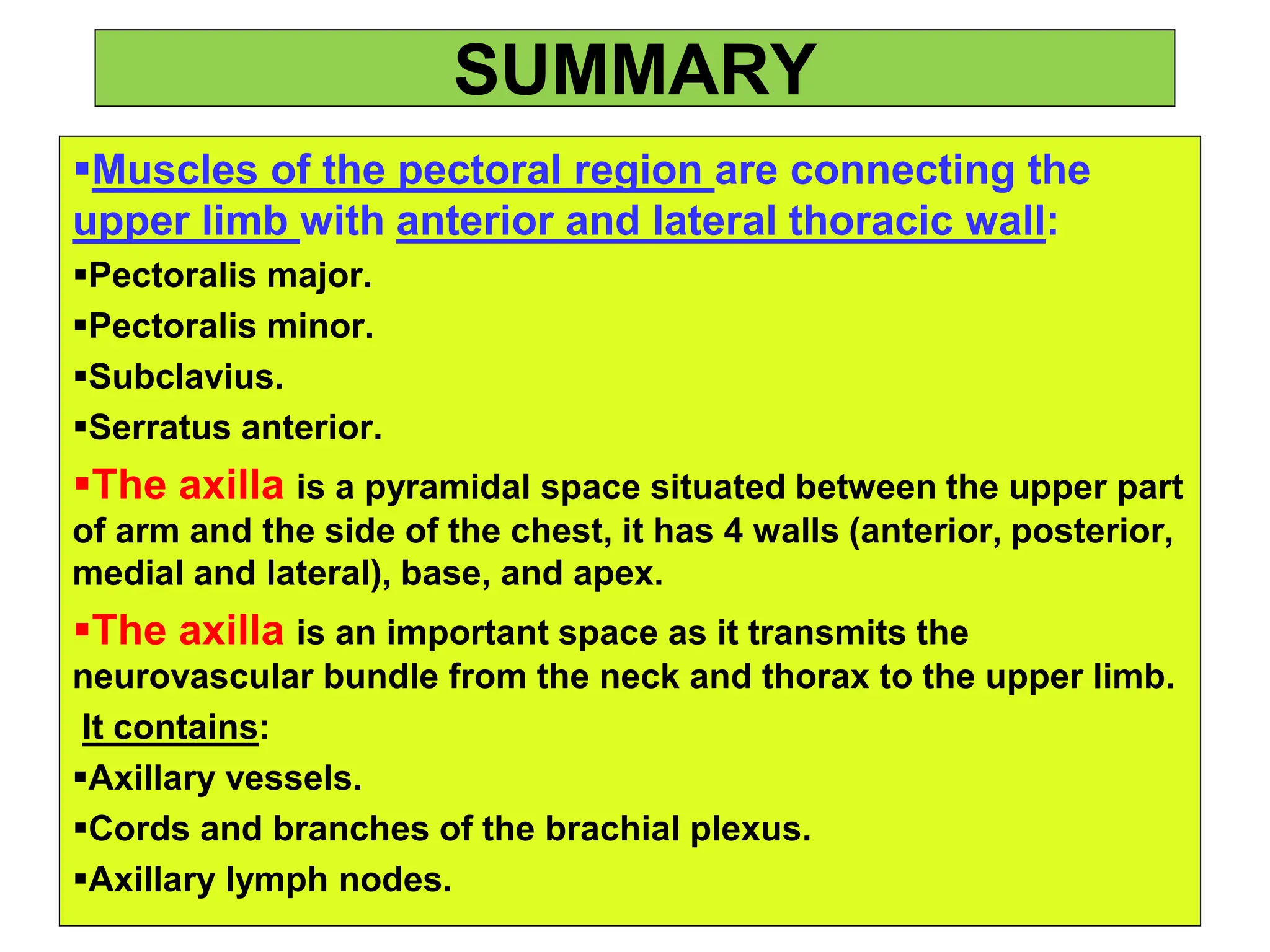 pectoral region & axilla.ppt