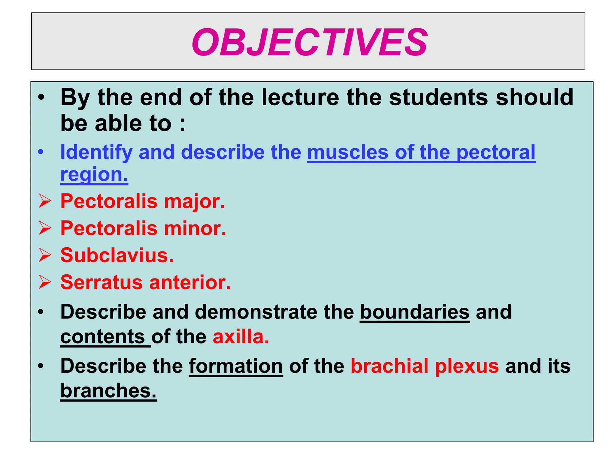 pectoral region & axilla.ppt