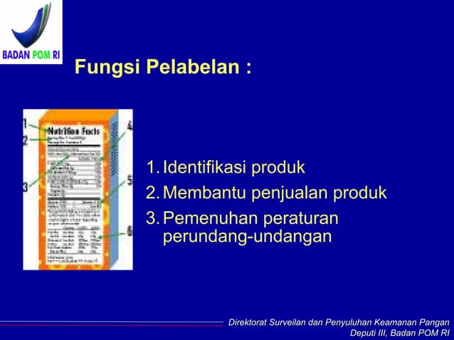 7 pelabelan-dan-iklan-pangan | PPT
