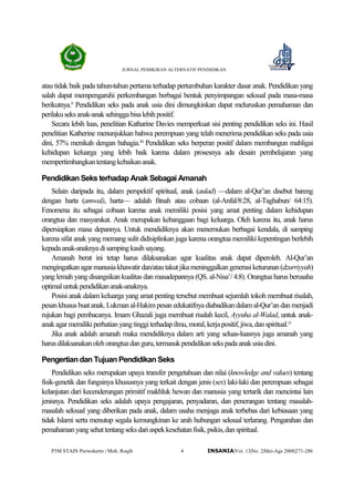 Pendidikan Seks Anak Usia Dini | PDF