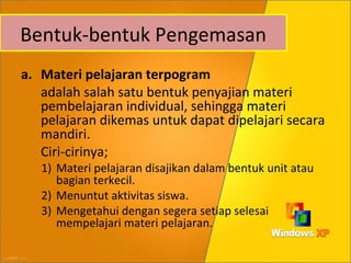 7 Pengembangan Materi Pembelajaran | PPT