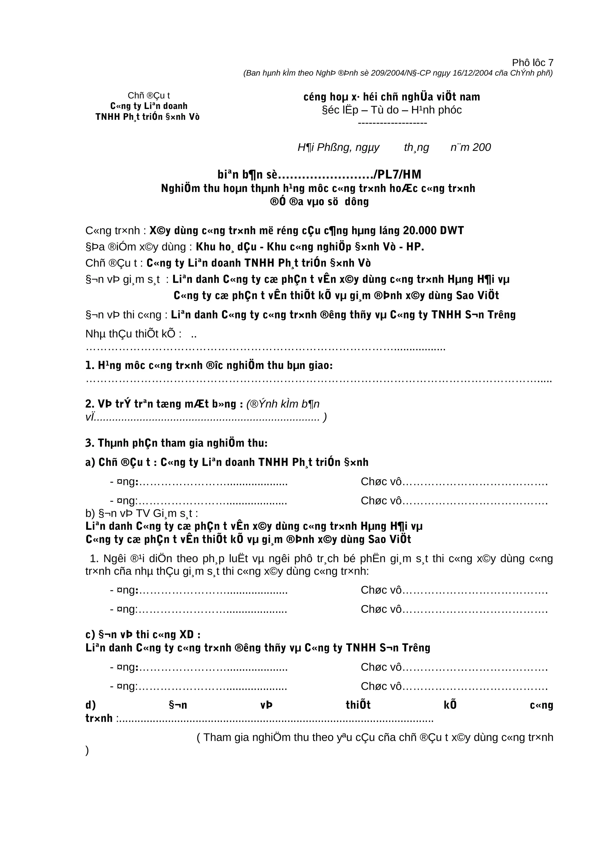 7 phu luc 7 - nghiem thu ht hang muc ct dua vao su dung | DOC