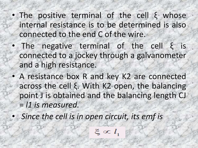 POTENTIOMETER | PPTX | Physics | Science