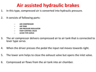 7 power brakes | PPTX