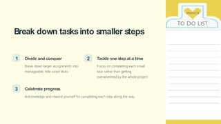 7 Powerful Tips to Complete your Homework Before Deadline | PPT