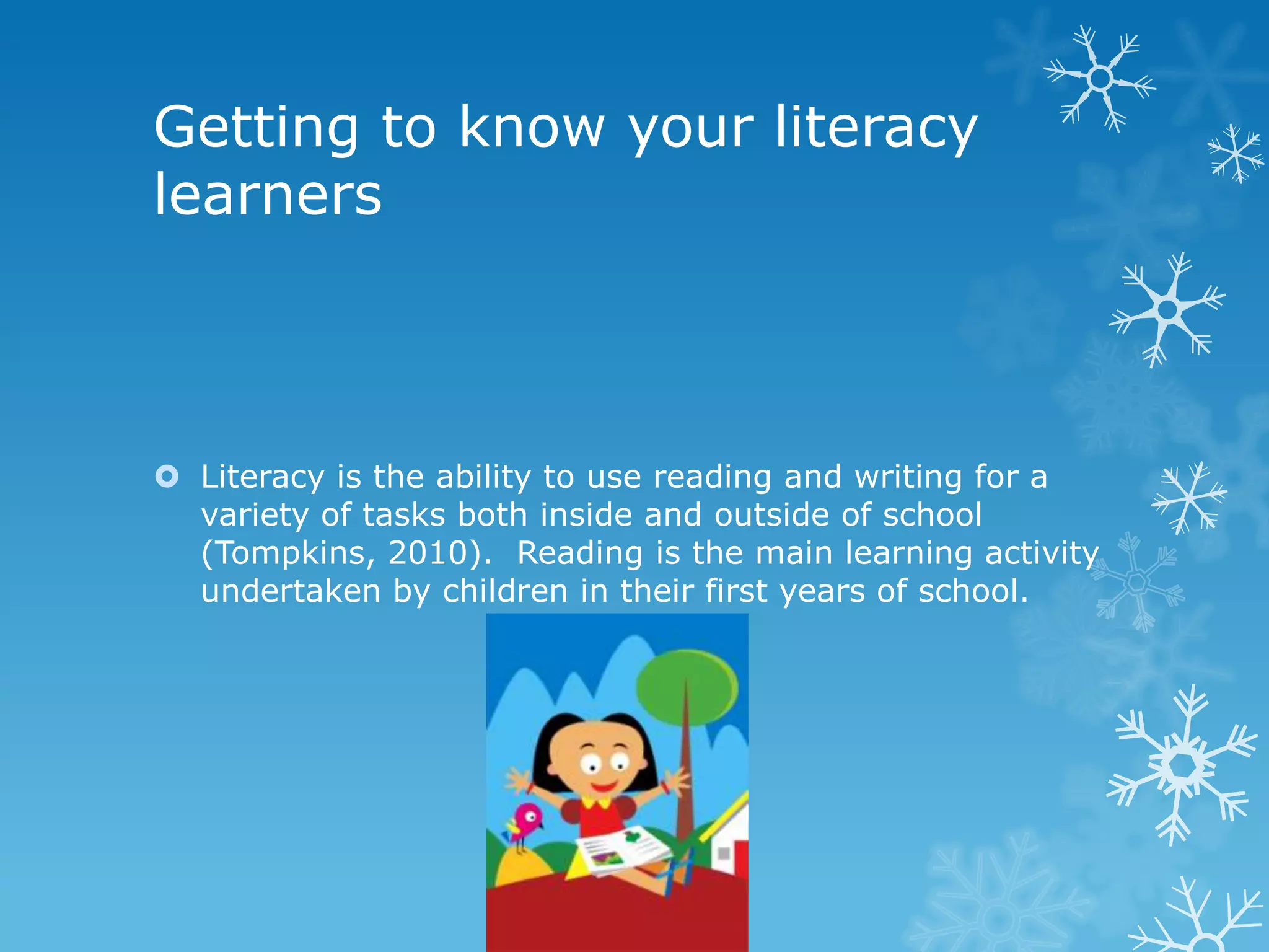 7 powerpoint-my literacy learners | PPTX