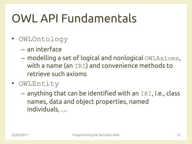Programming the Semantic Web | PPT