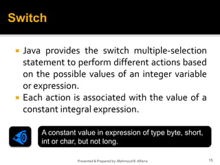 7 programming-using-java decision-making220102011 | PPT