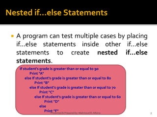 7 programming-using-java decision-making220102011 | PPT