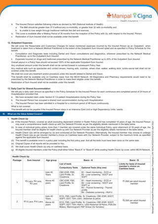 Examining the Structure of ProHealth Prime Protect and Active Plans ...