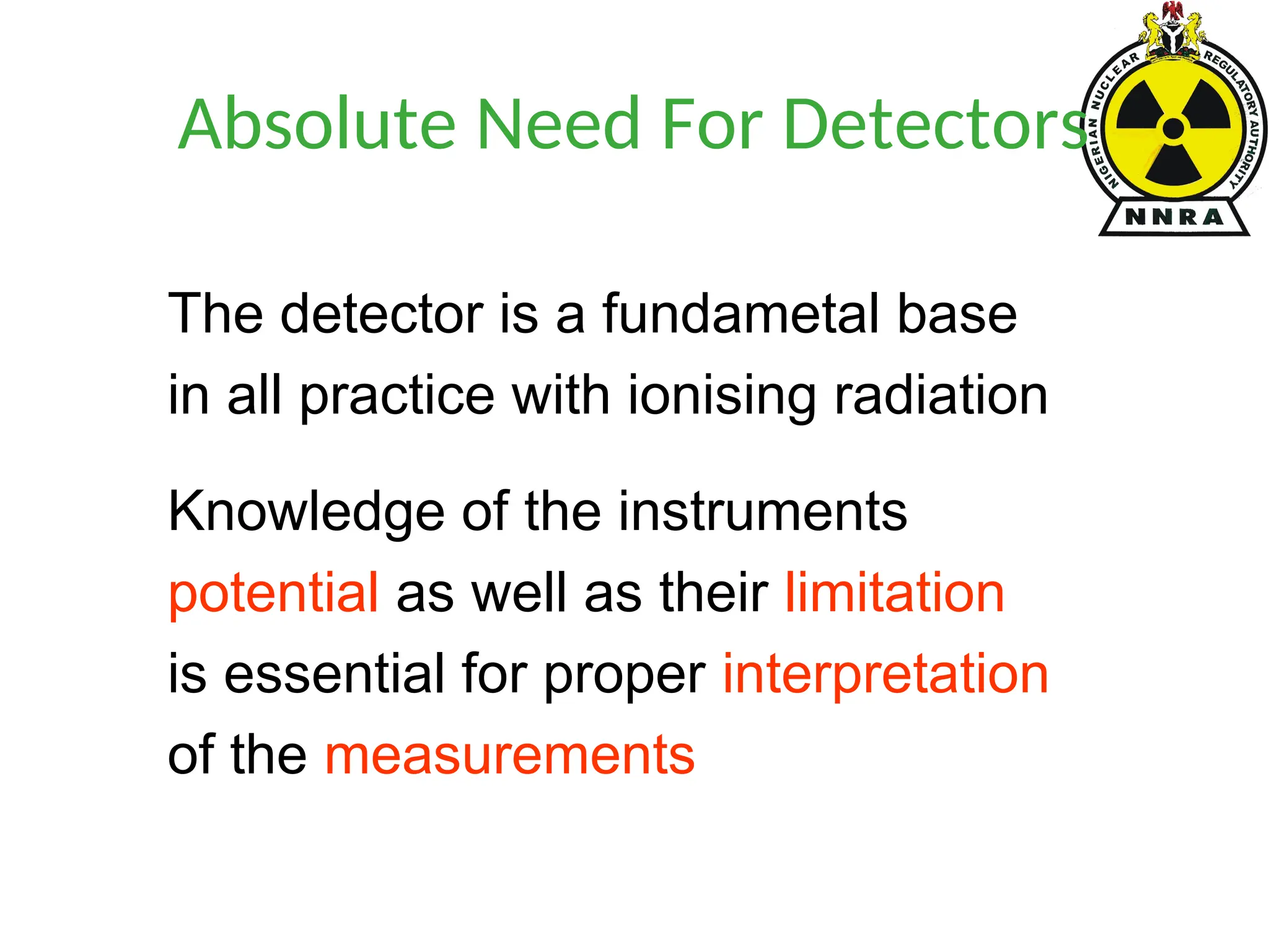 Radiation Detectors and their Applications.ppt