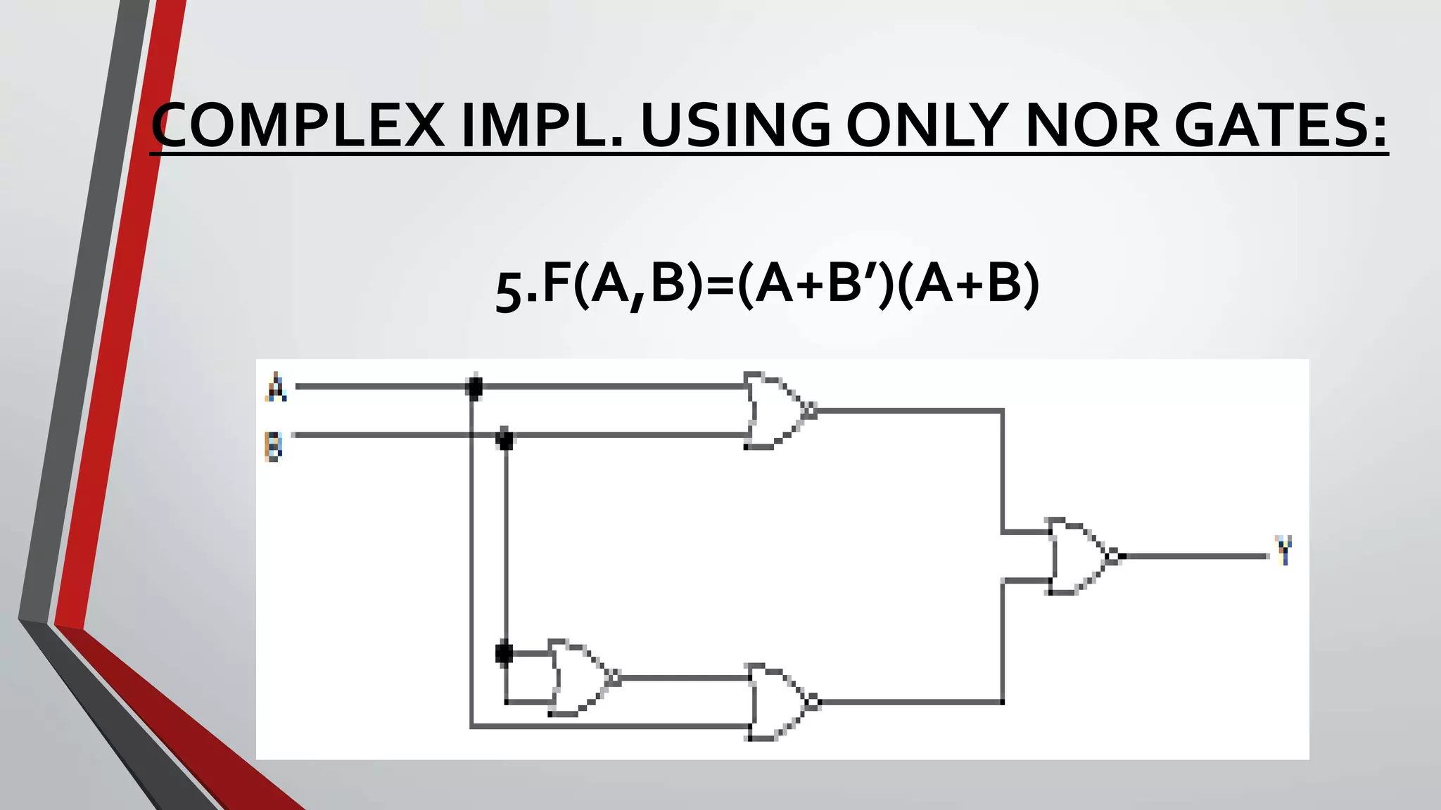 7 realization of logic function using logic gates (1) | PPTX