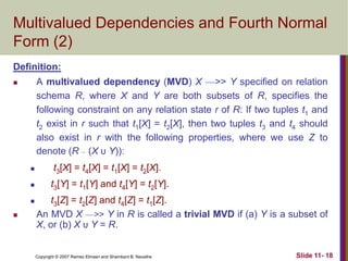 7 relational database design algorithms and further dependencies | PDF | Databases | Computer ...