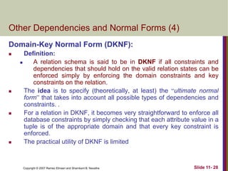 7 relational database design algorithms and further dependencies | PDF | Databases | Computer ...